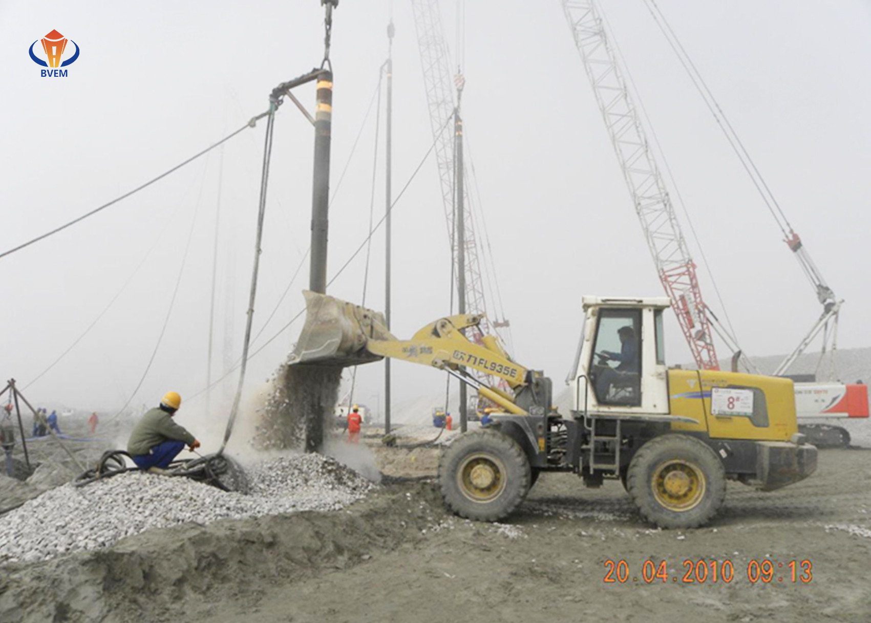 High Performance Vibroflotation Compaction Equipment For Deep Piling ...