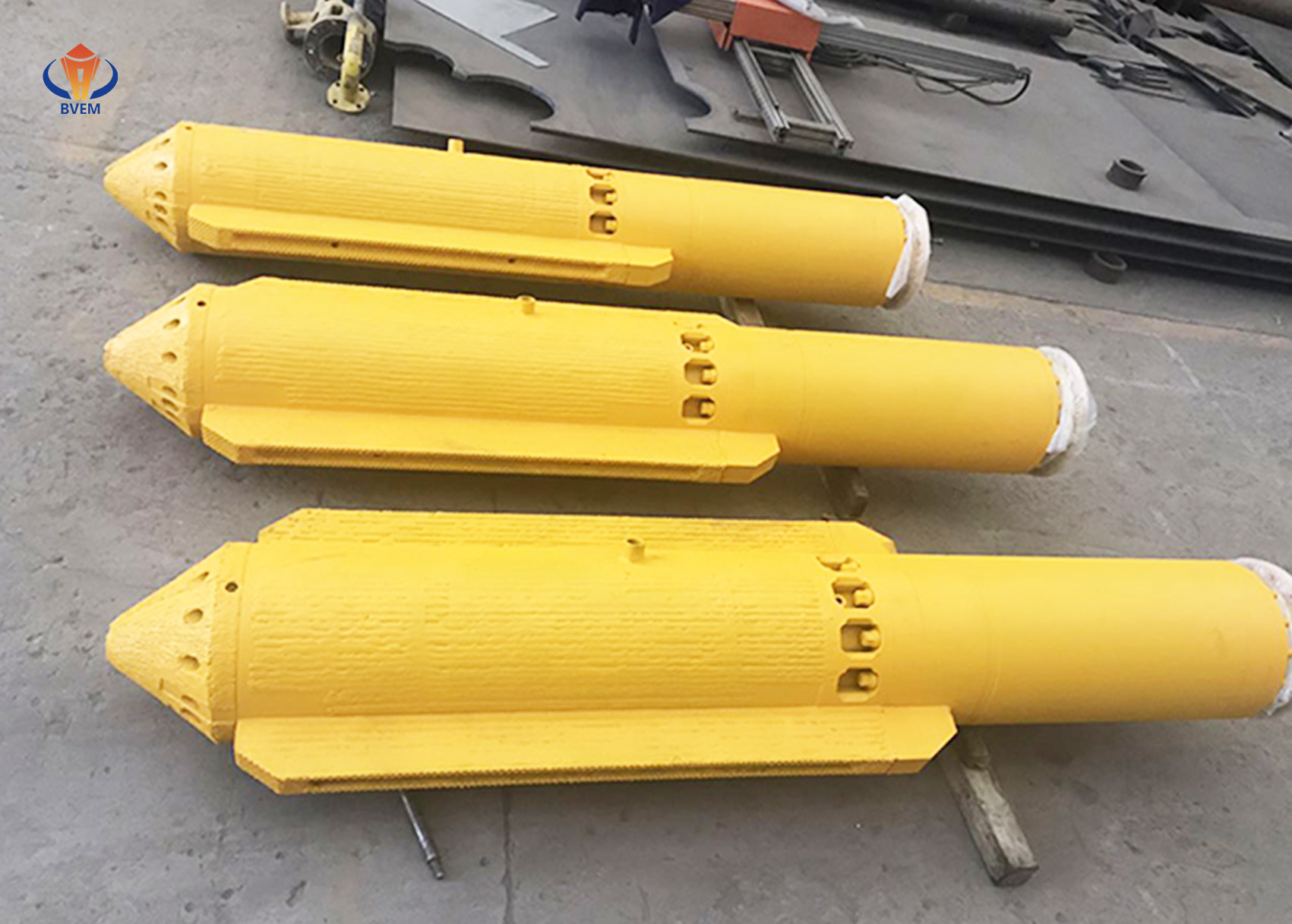 High Power Vibroflotation Device Vibro Compaction Stone Columns Soil ...