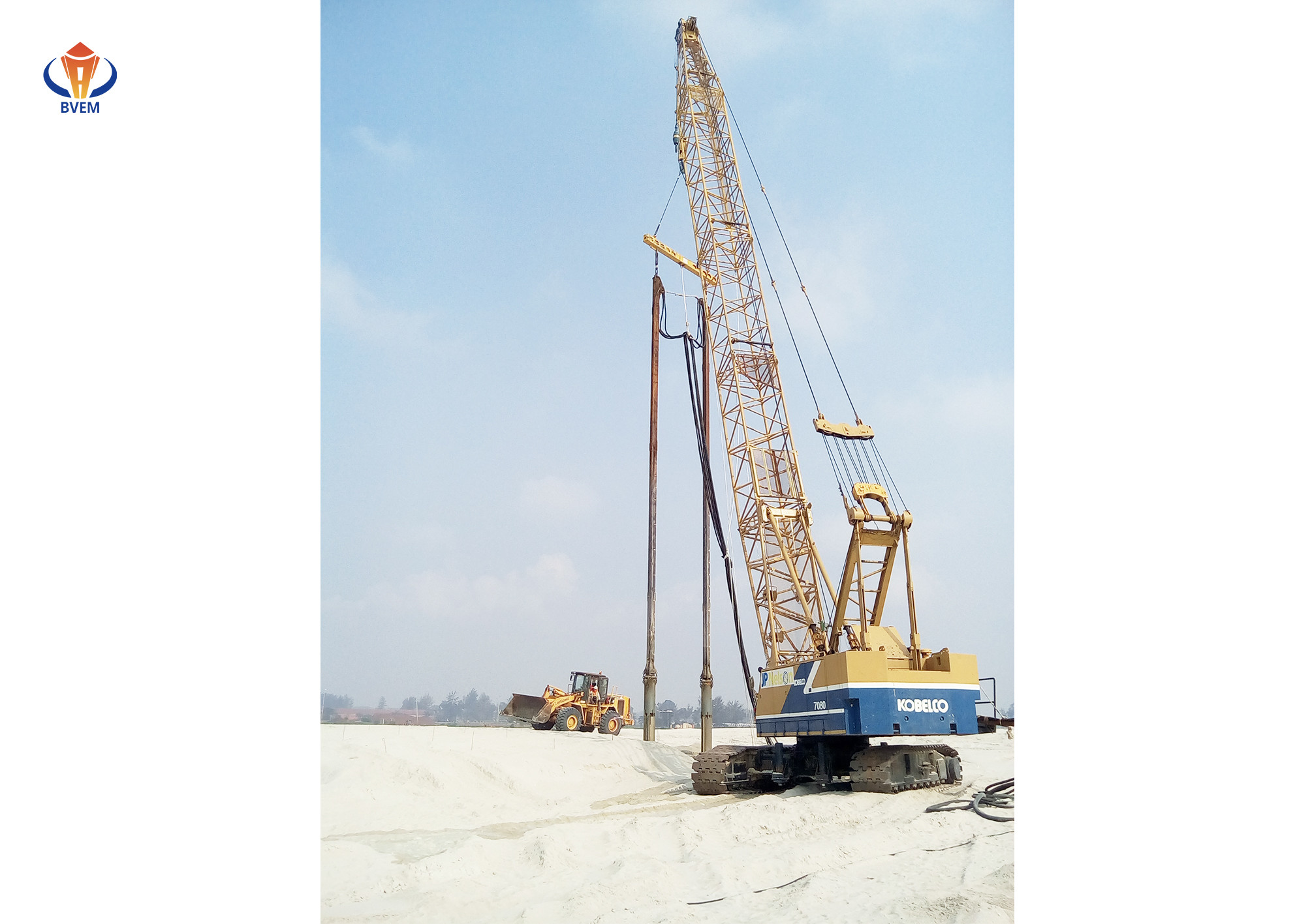 Professional 180kW Vibro Piling Equipment Infrastructure Building By ...