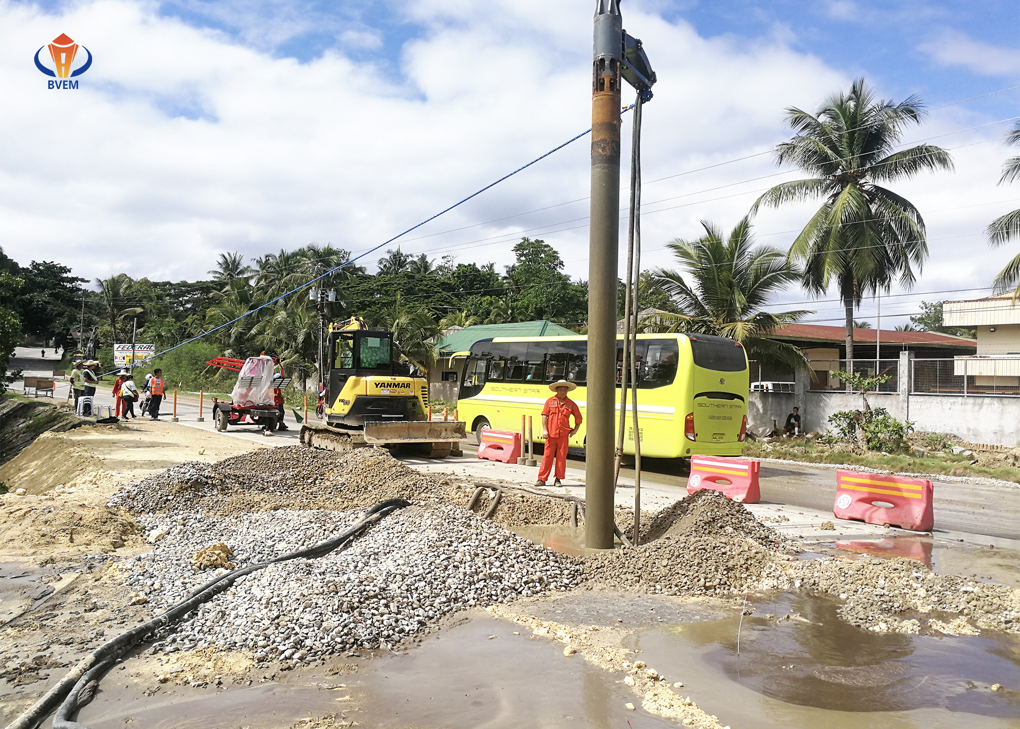 Ground Improvement Vibroflot Equipment Vibroflotation Compaction Of ...