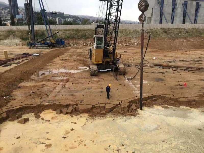 188kN 75kw Vibroflot Equipment To Vibration Compaction Foundation ...