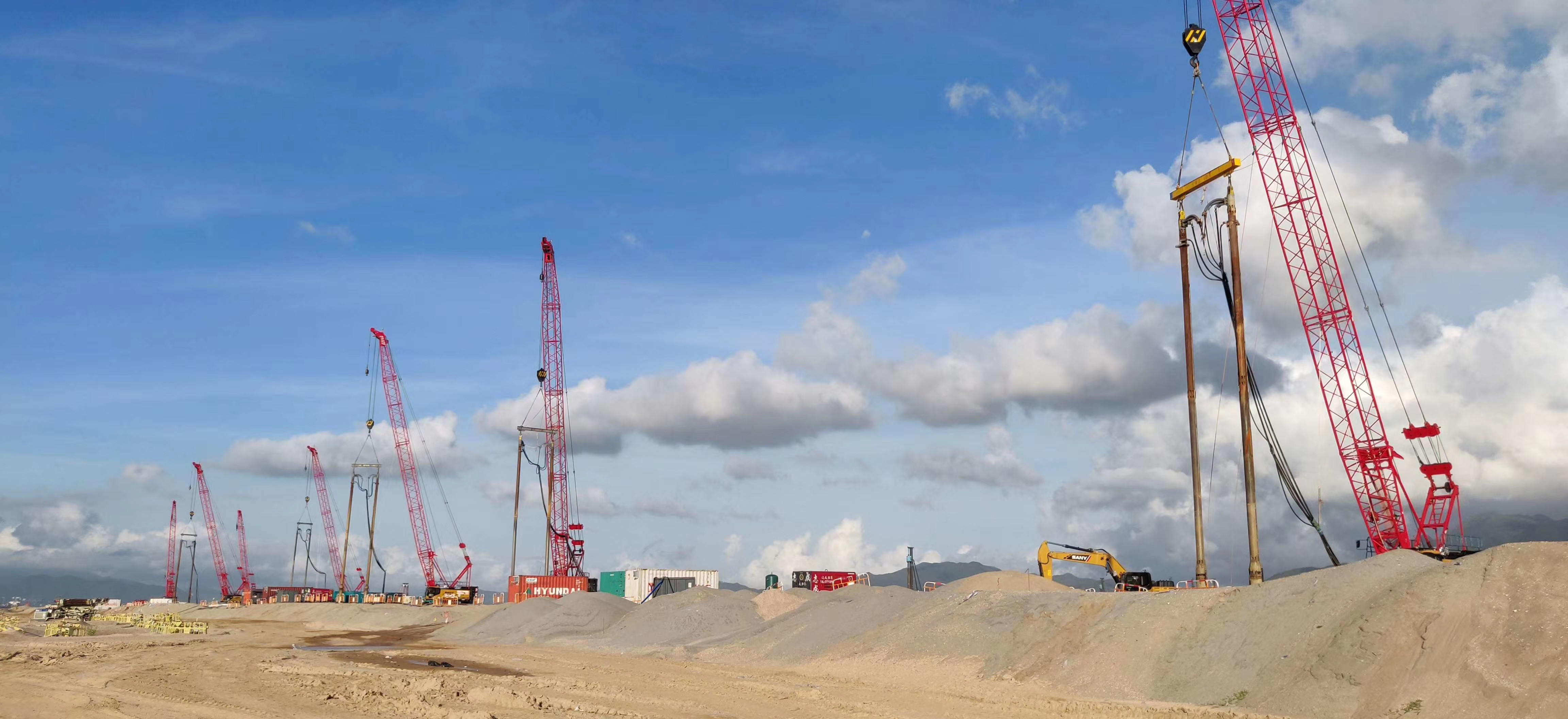 1450rpm Vibroflotation Compaction Treatment For Section C3206 Hong Kong ...